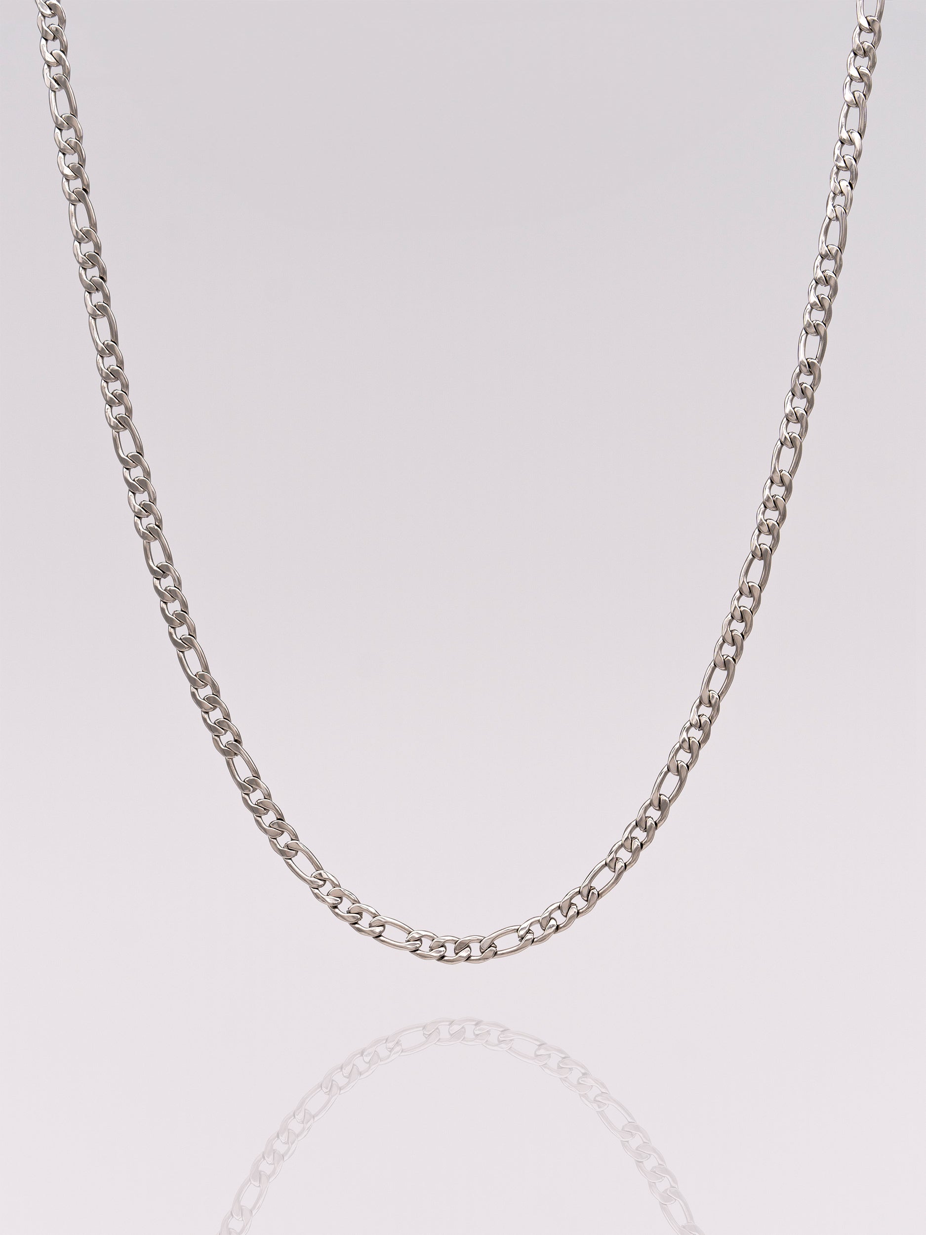 Kaiser Silver Figaro Chain 5mm